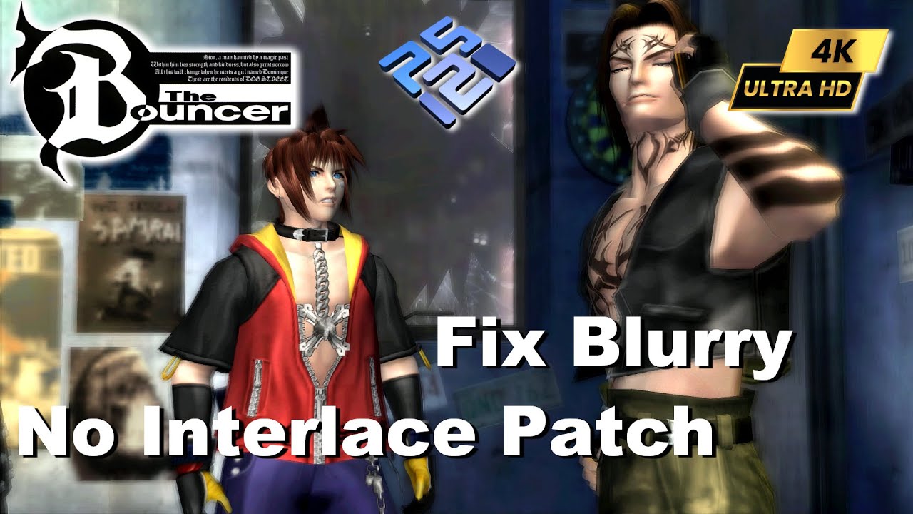 The Bouncer~4K ( 8 X IR ) 60FPS ~Fix Blurry | PCSX2 1.7.4869 QT | PS2 ...