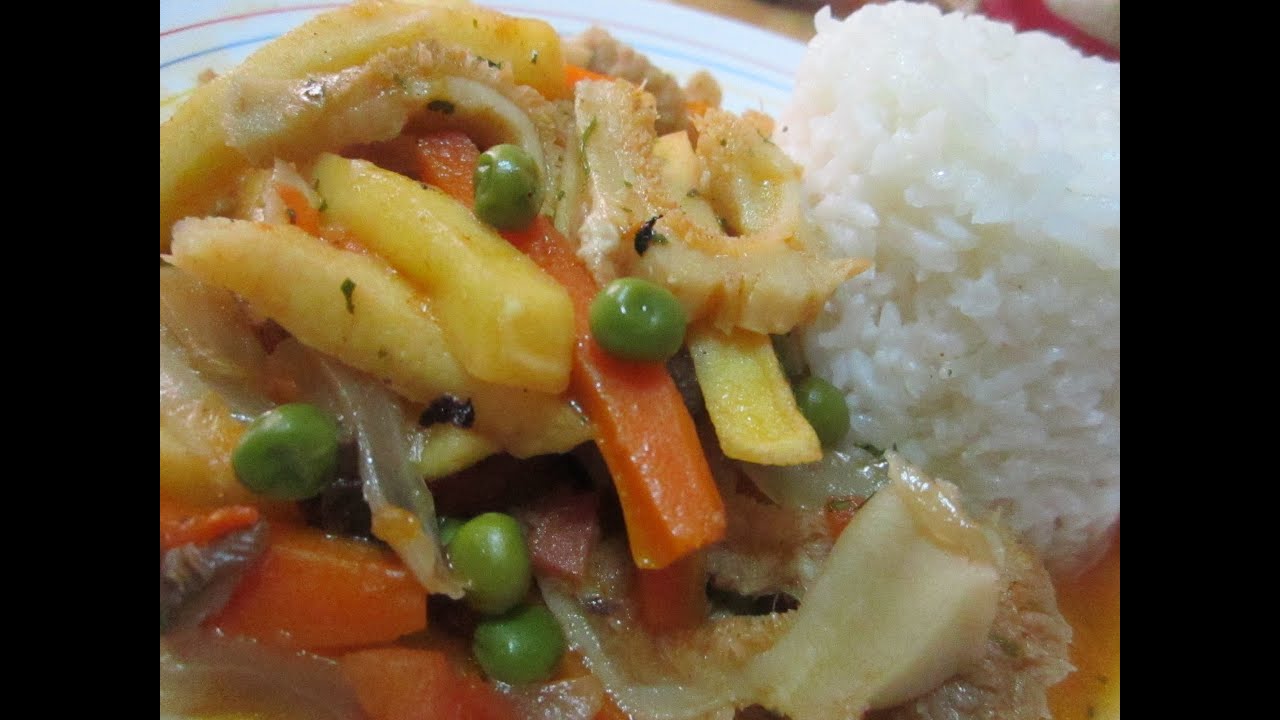 MONDONGUITO A LA ITALIANA (COMIDA PERUANA) N 4 - YouTube