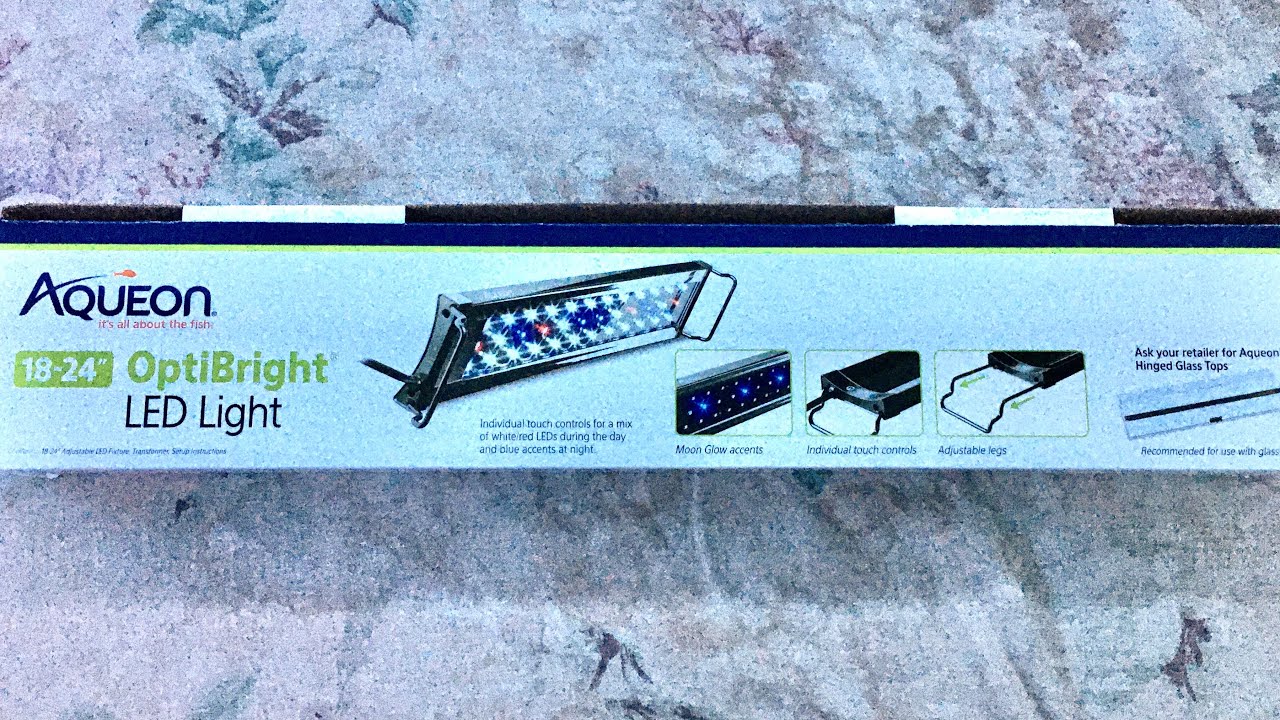 AQUEON OptiBright LED Light review - YouTube