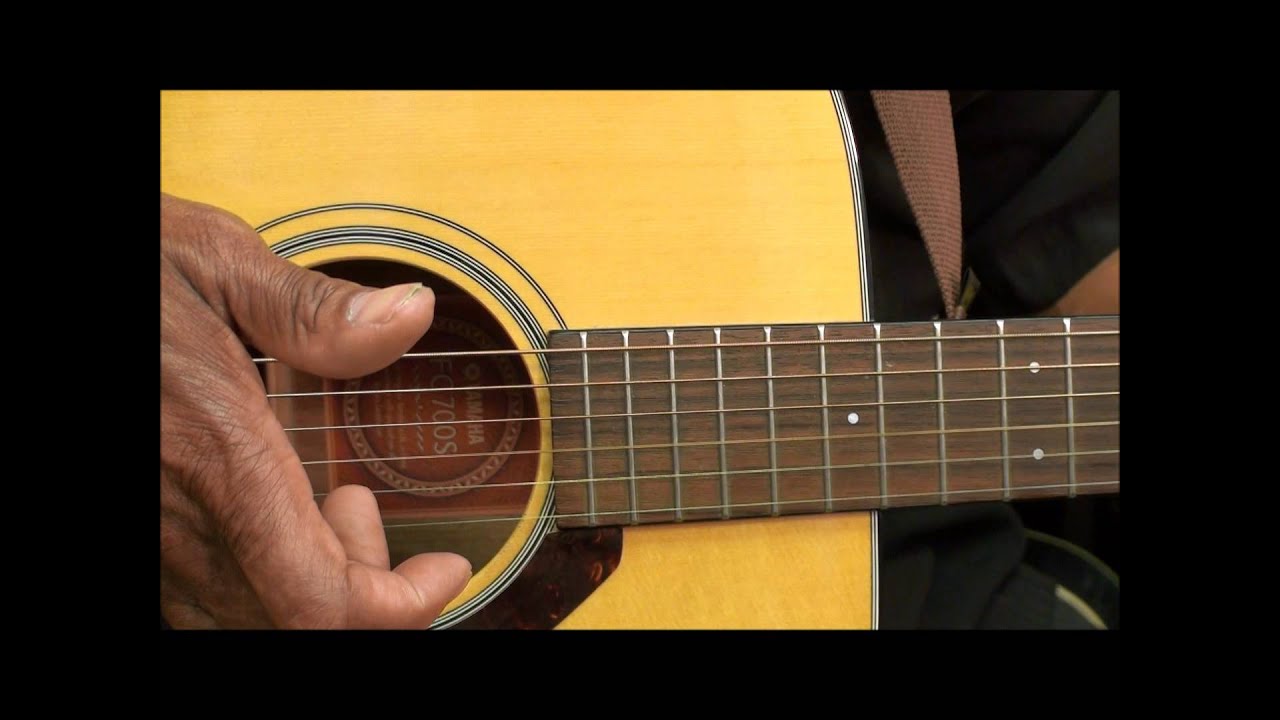 Merle Travis SOUNDING Easy Finger Picking C Chord Exercise Lesson ...