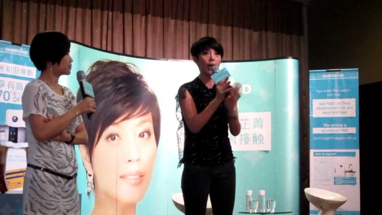 Astrid Chan 陳芷菁 at Diamond Water Filter Healthy Living tour of Malaysia ...