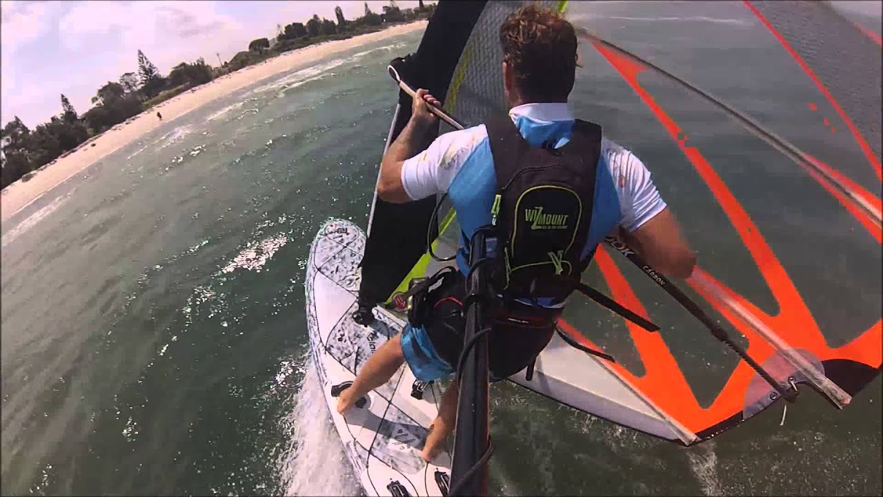 Windsurfing Botany Bay - YouTube
