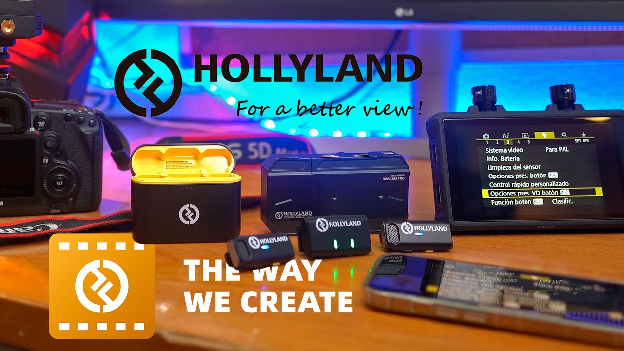 THE WAY WE CREATE - HOLLYLAND interview, the BEST video and audio BRAND ...