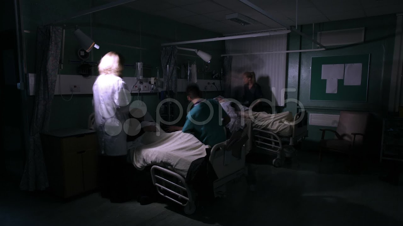 Night time time lapse footage of the bustle and activity on a UK ...