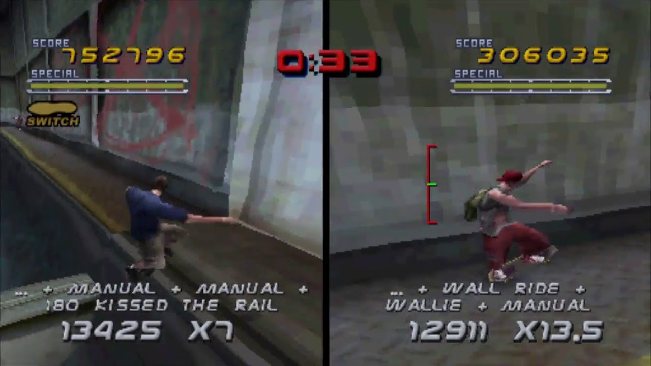 PRO SKATER 2 TONY HAWK vs CHAD MUSKA - YouTube
