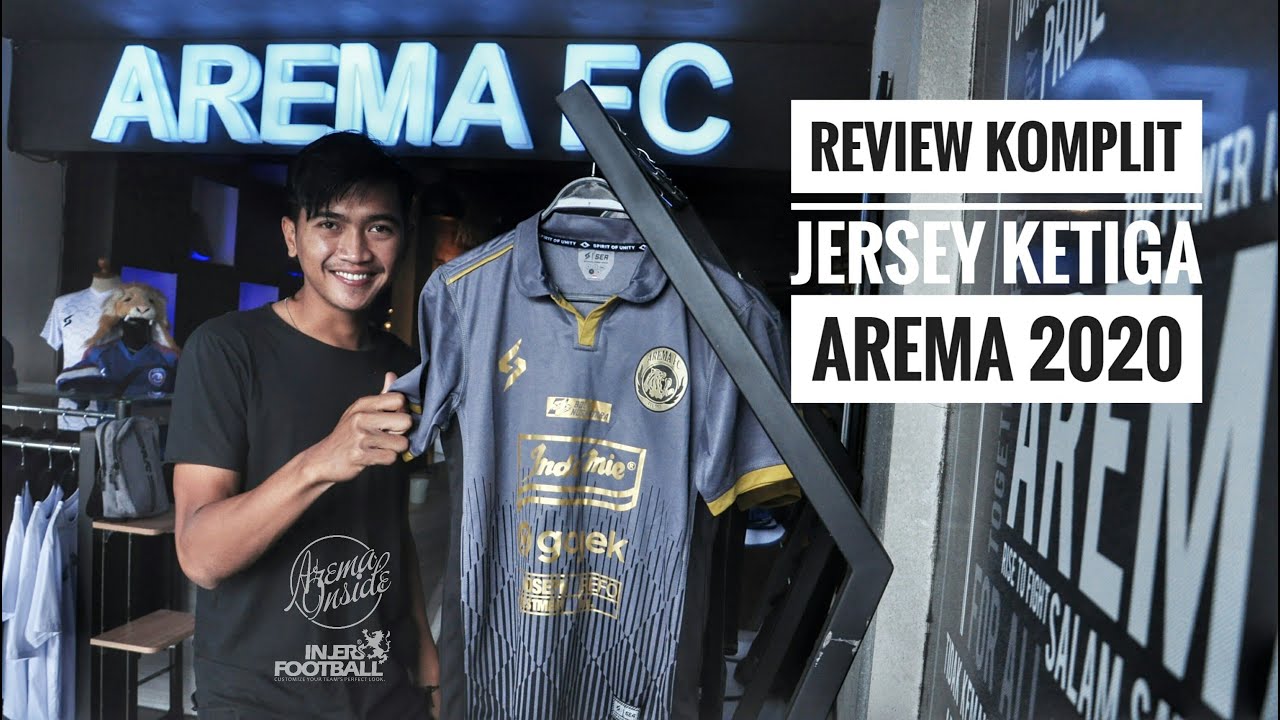 #AREMAINSIDE REVIEW LENGKAP JERSEY KETIGA AREMA FC 2019 - YouTube