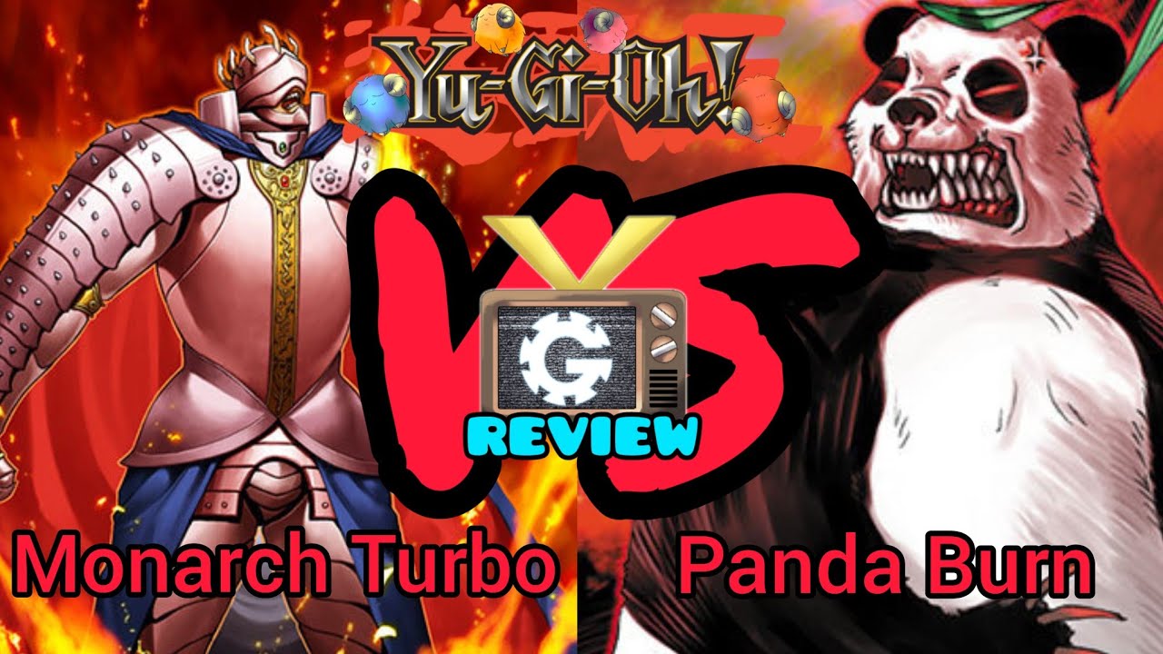 Yu-Gi-Oh! TCG Goat Format Monarch VS Panda Burn Match Duel Review /DB ...