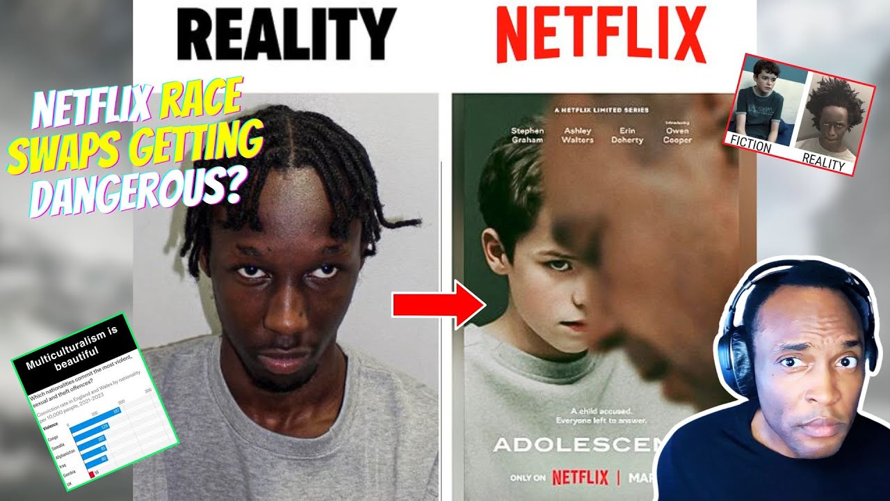 Netflix Race Swap Disaster: Is 'Adolescense' Propaganda With an Andrew ...