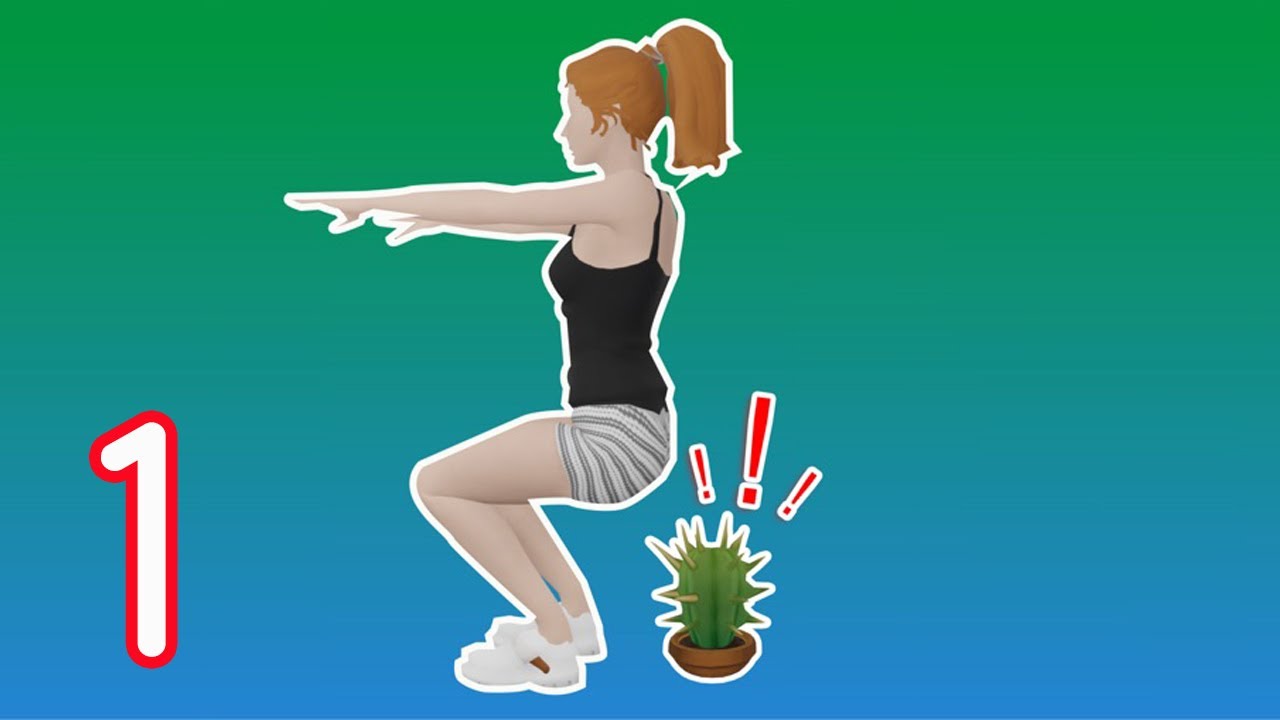 Squat Master - Funny Gameplay All Levels 1-15 Android,iOS - YouTube