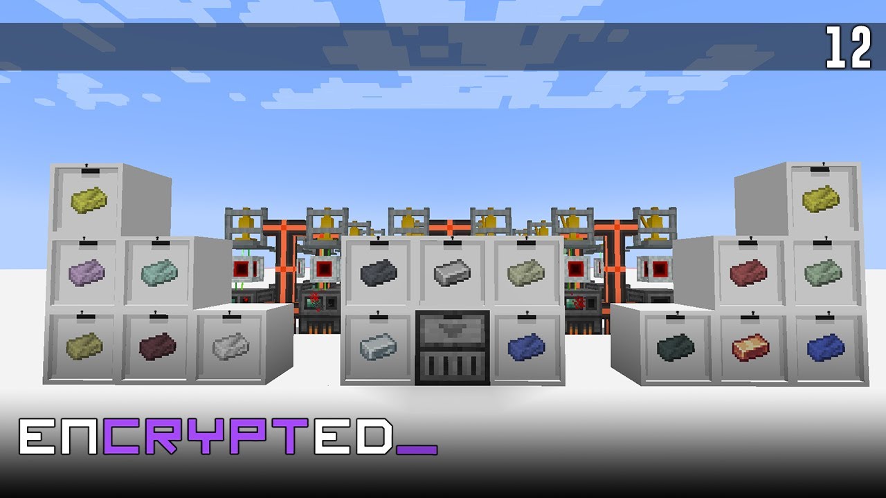 [Minecraft] Encrypted_ #12 - De simulation à lingot ! [FR] - YouTube