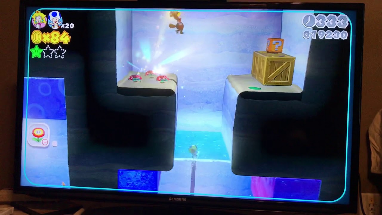 Super Mario 3D World 3A Magikoopa Blockade and World 3-5 Pipeline ...