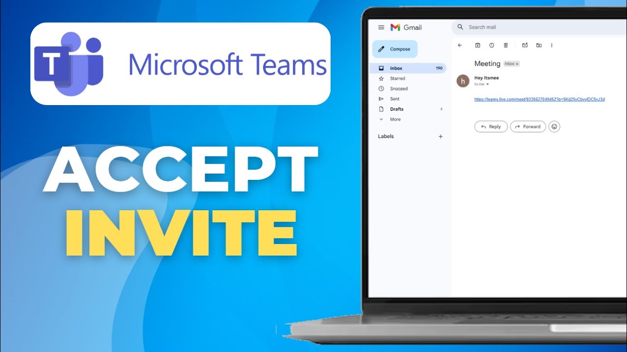 How to Accept a Microsoft Teams Meeting Invite - YouTube