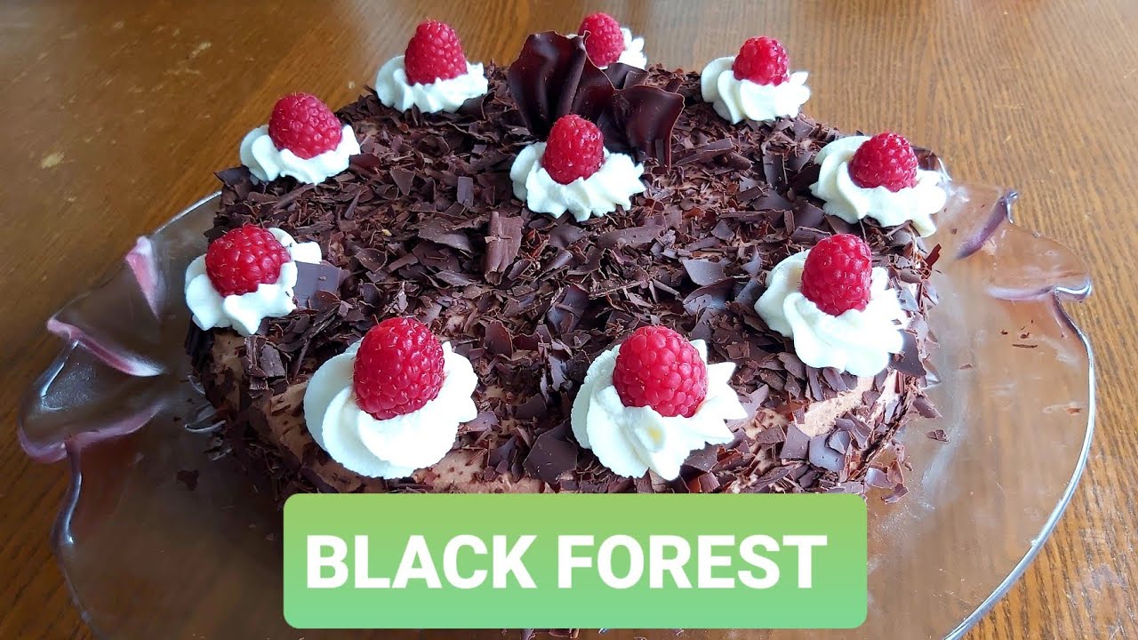 BLACK FOREST TRADITIONAL/HOW TO MAKE BLACK FOREST/FORET NOIRE/TIBETAN ...