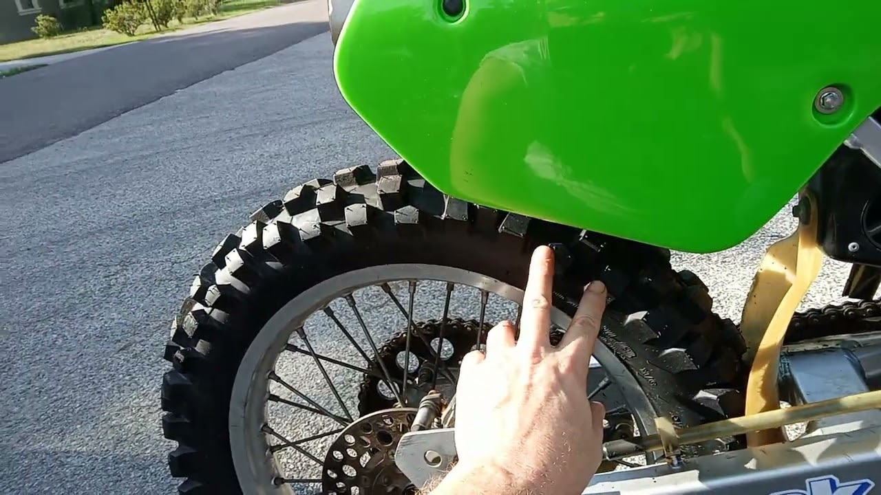 1988 kx 125 walk-around - YouTube