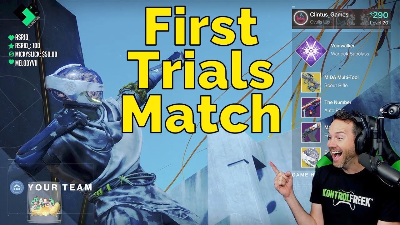 First Trials of the Nine Match // Destiny 2 Multiplayer Gameplay - YouTube