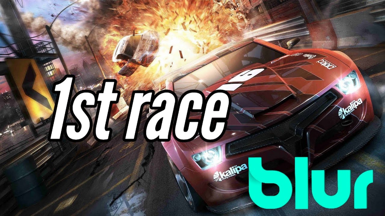 Blur game 1st race - YouTube