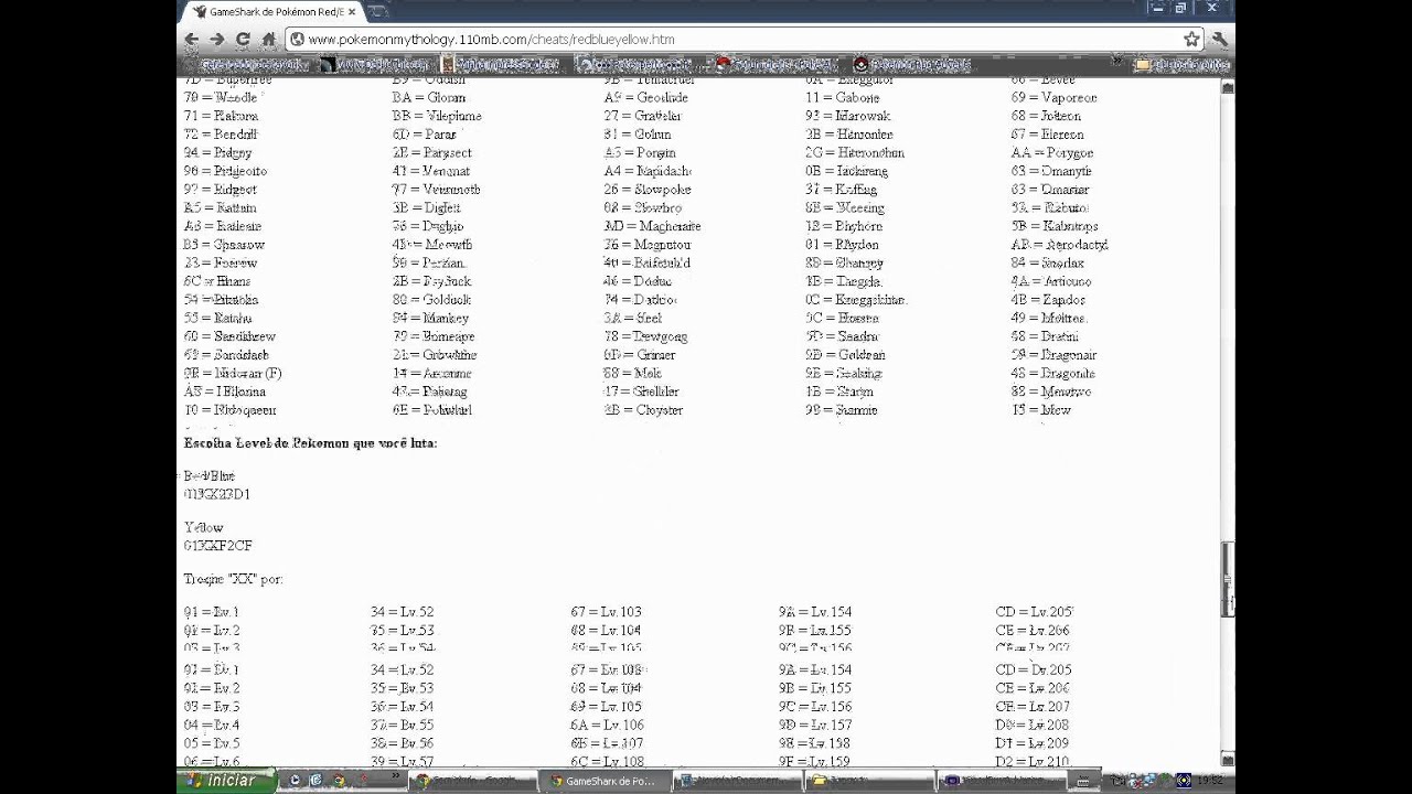 Como botar cheats no Visual boy advance - YouTube