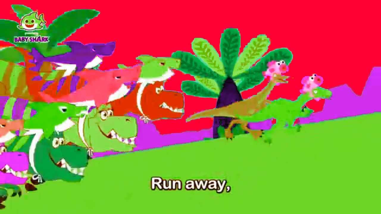 Run Away Run Away!! New Dinosaur Finny The Shark Simple Effects (Sponsored by Preview 2 Effects ...
