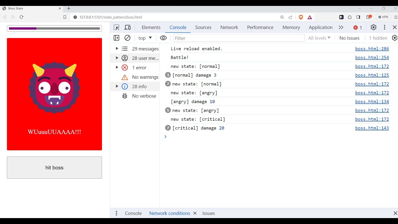 3/6 Design patterns en JavaScript - State pattern - YouTube
