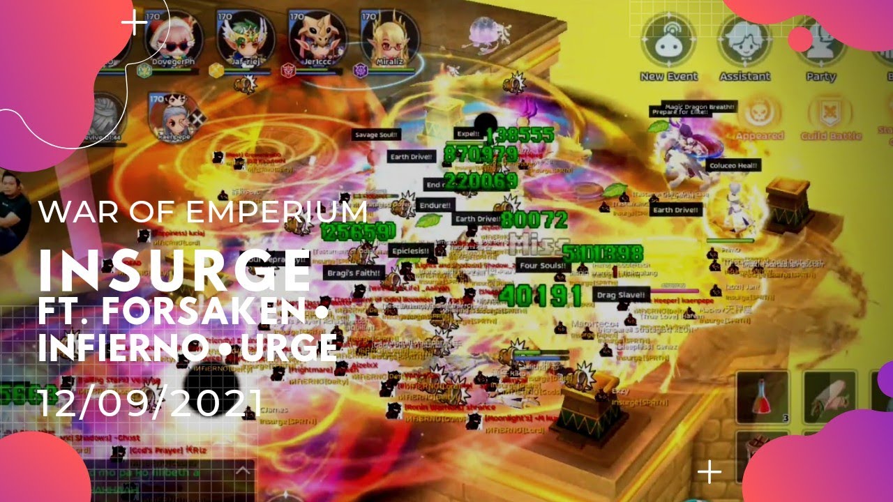 [12092021] Insurge WOE ft. FORSAKEN • INFIERNO • URGE - Magic Ninja POV ...