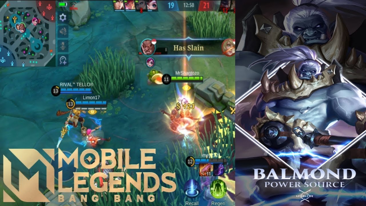 Balmond Power Source Mobile Lengend BangBang - YouTube