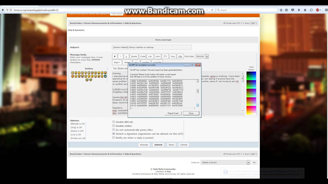 [SAMP + IM ERROR] SAMP crashing on startup. - YouTube