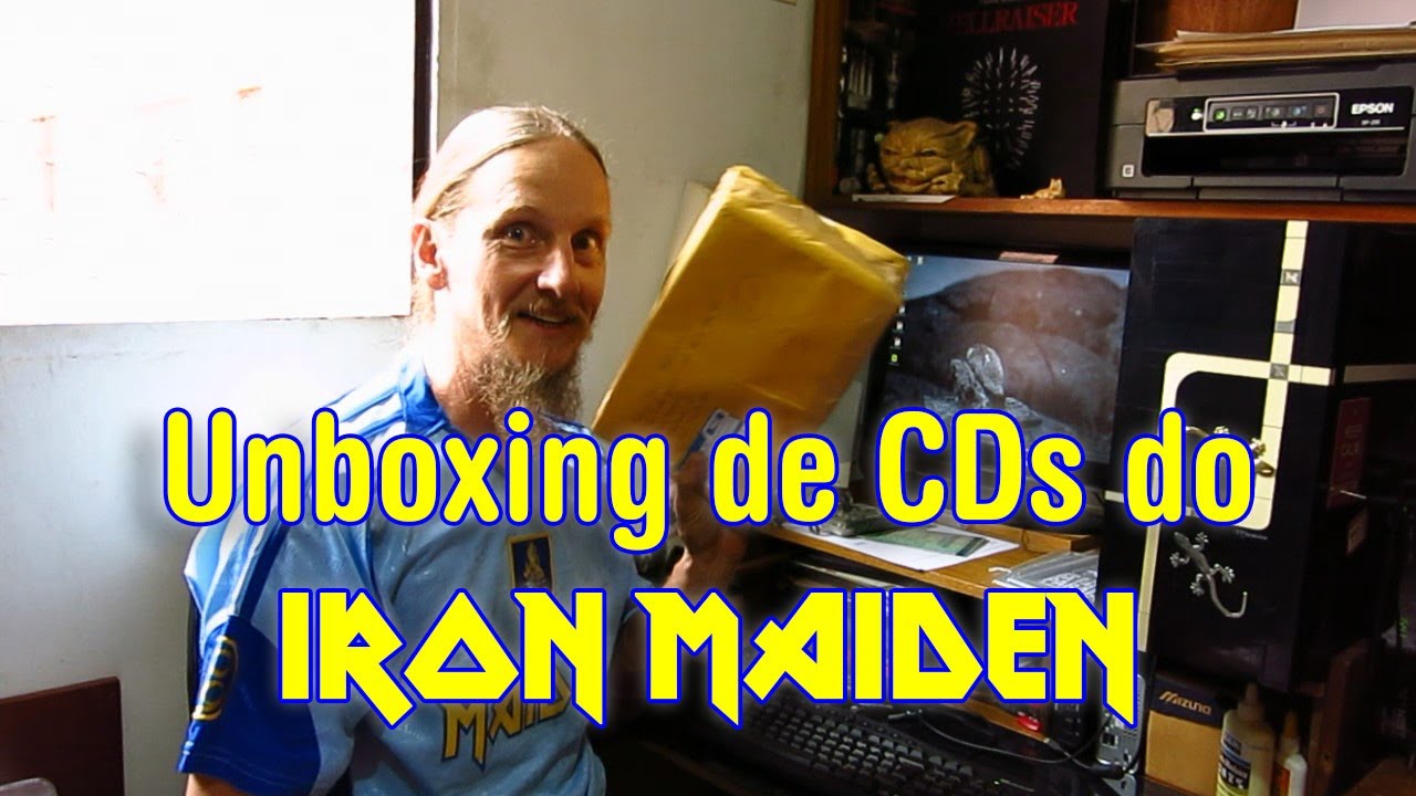 Unboxing CD Iron Maiden The Studio Collection - YouTube