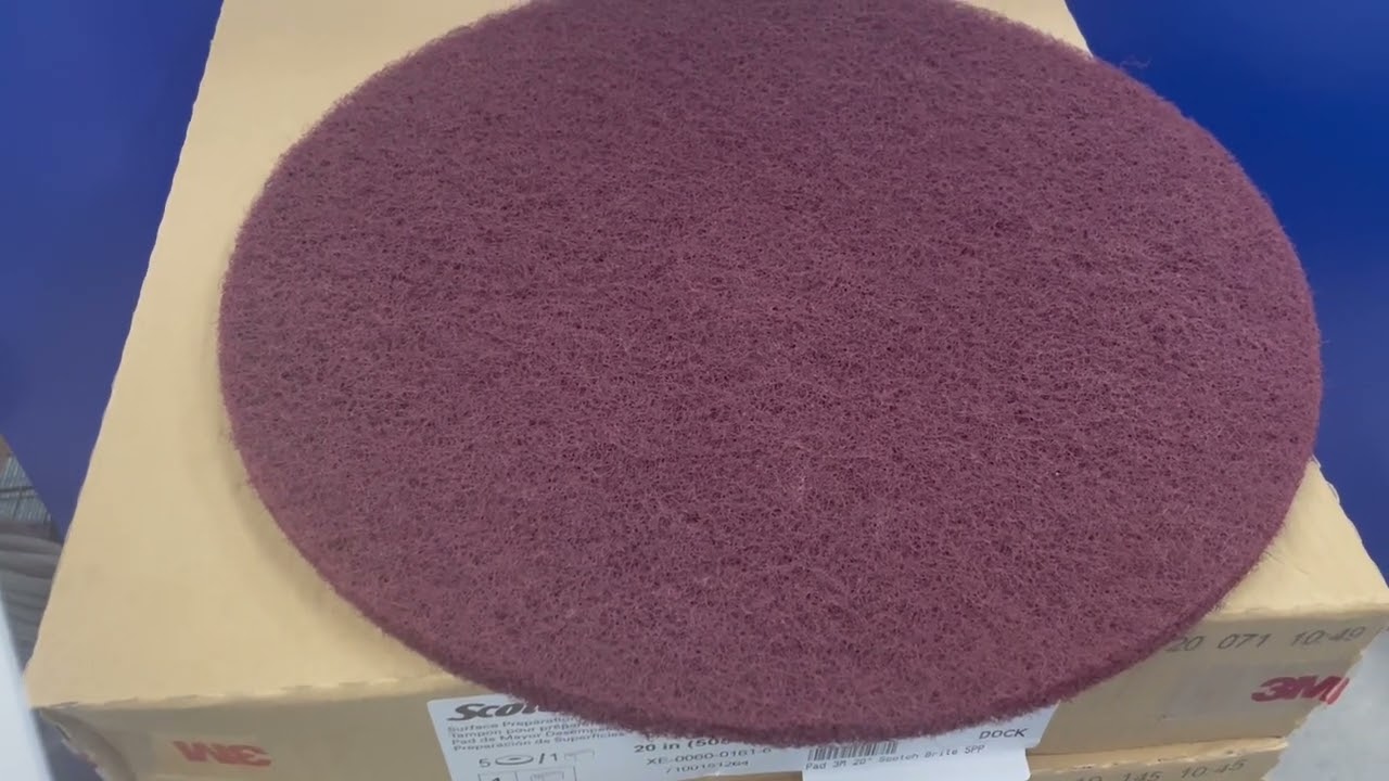 3M Scotch-Brite Surface Preparation Pad Plus, 20", 5 Pads per Case $69. ...