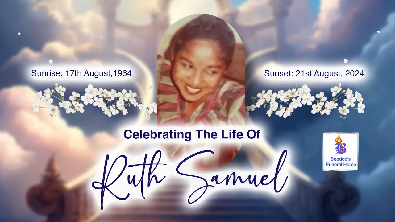 Celebrating The Life Of Ruth Samuel - YouTube