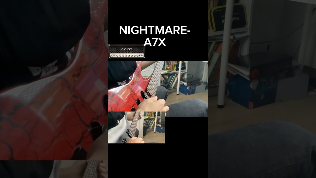 Nightmare -a7x #avengedsevenfold #a7x #guitar #metal #cover #guitarist ...