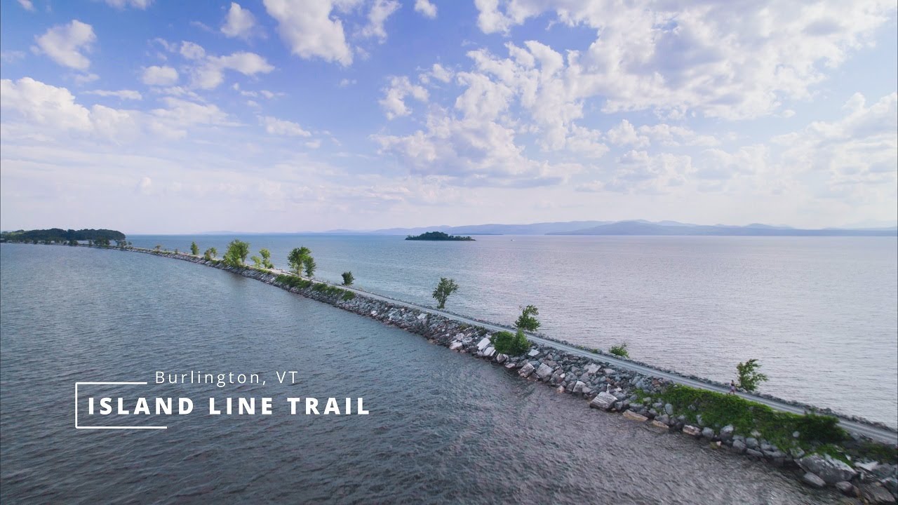 Island Line Bike Trail | Burlington, VT - YouTube