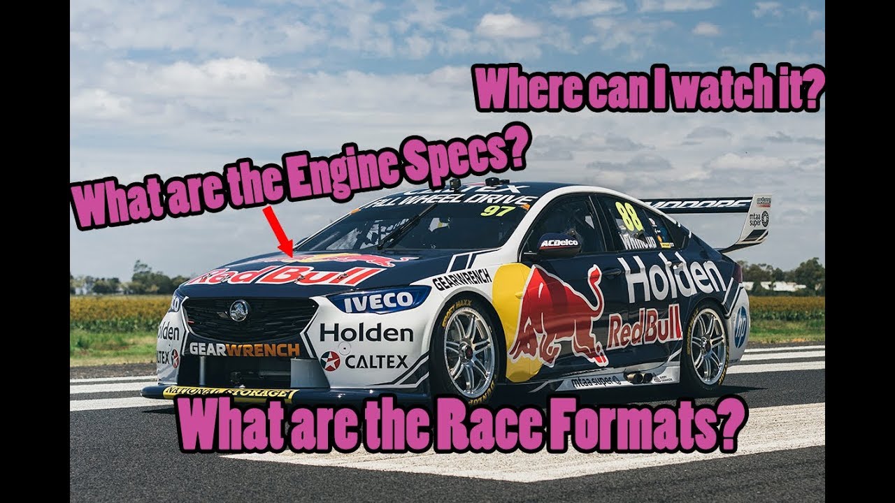 Australian Supercars for Beginners - Cars and Tracks - YouTube