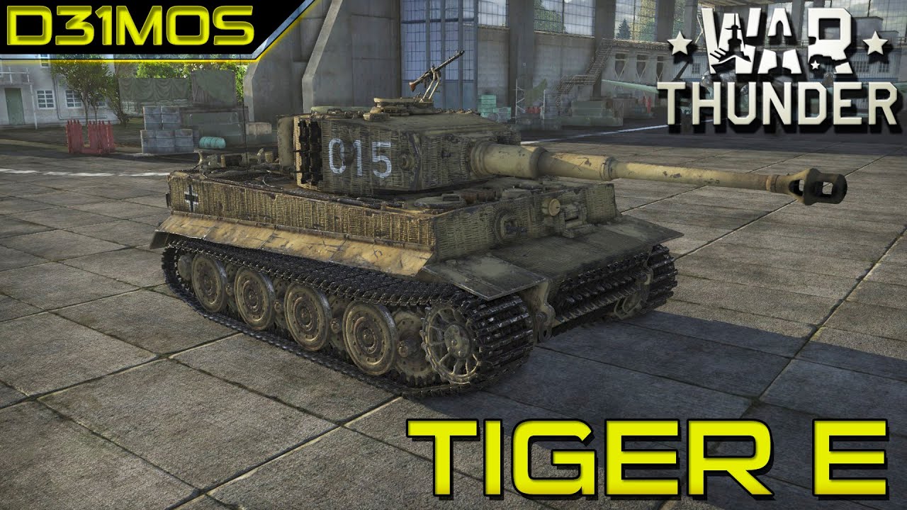 War Thunder! Tiger E! - YouTube