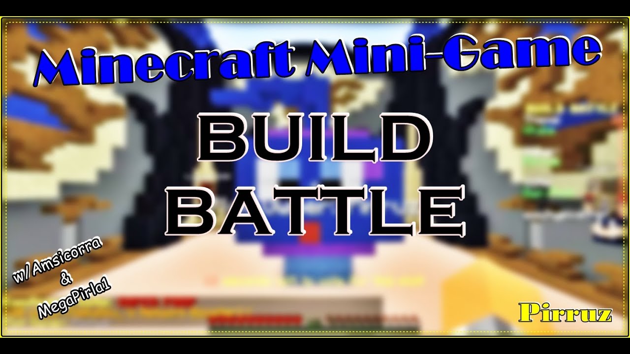 Mini-Game Minecraft - Build Battle - w/MegaPirla1 - Money, money,money ...