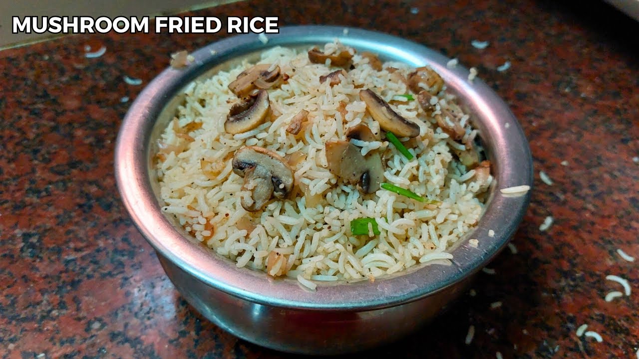 Kalan Fried Rice recipe in tamil | Mushroom Fried Rice | SMR KITCHEN ...
