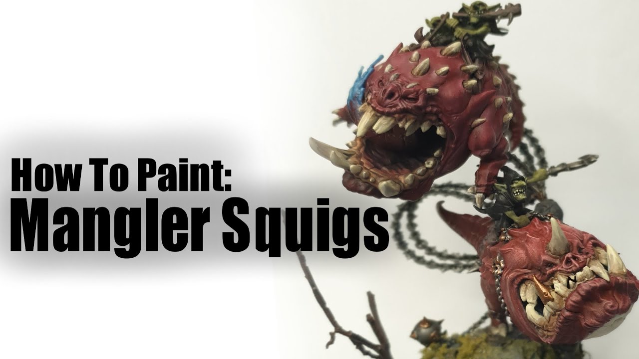 Mangler Squigs: Painting tutorial (Age of Sigmar) - YouTube