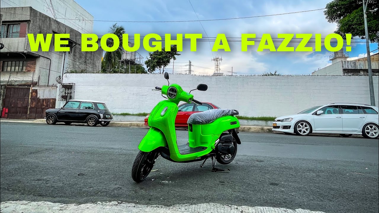 WE BOUGHT A YAMAHA FAZZIO and named it FATZYOW! - YouTube
