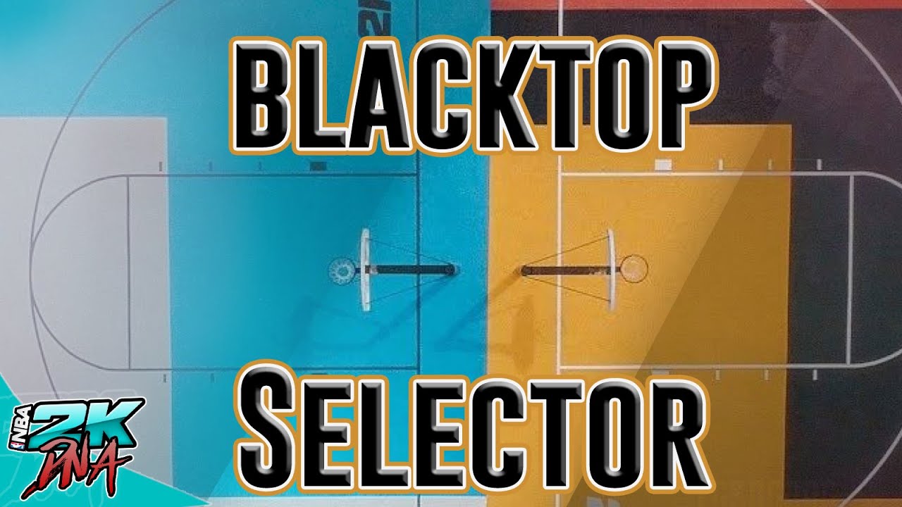 NBA 2K20 Blacktop Court Selector Tool PC - YouTube