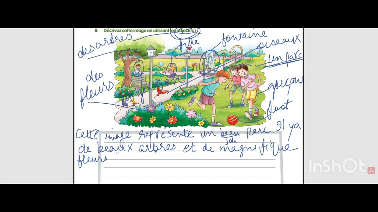 Enchanté 3 Lesson 1 | Class 7 French I La lettre de Valérie PART 2 ...