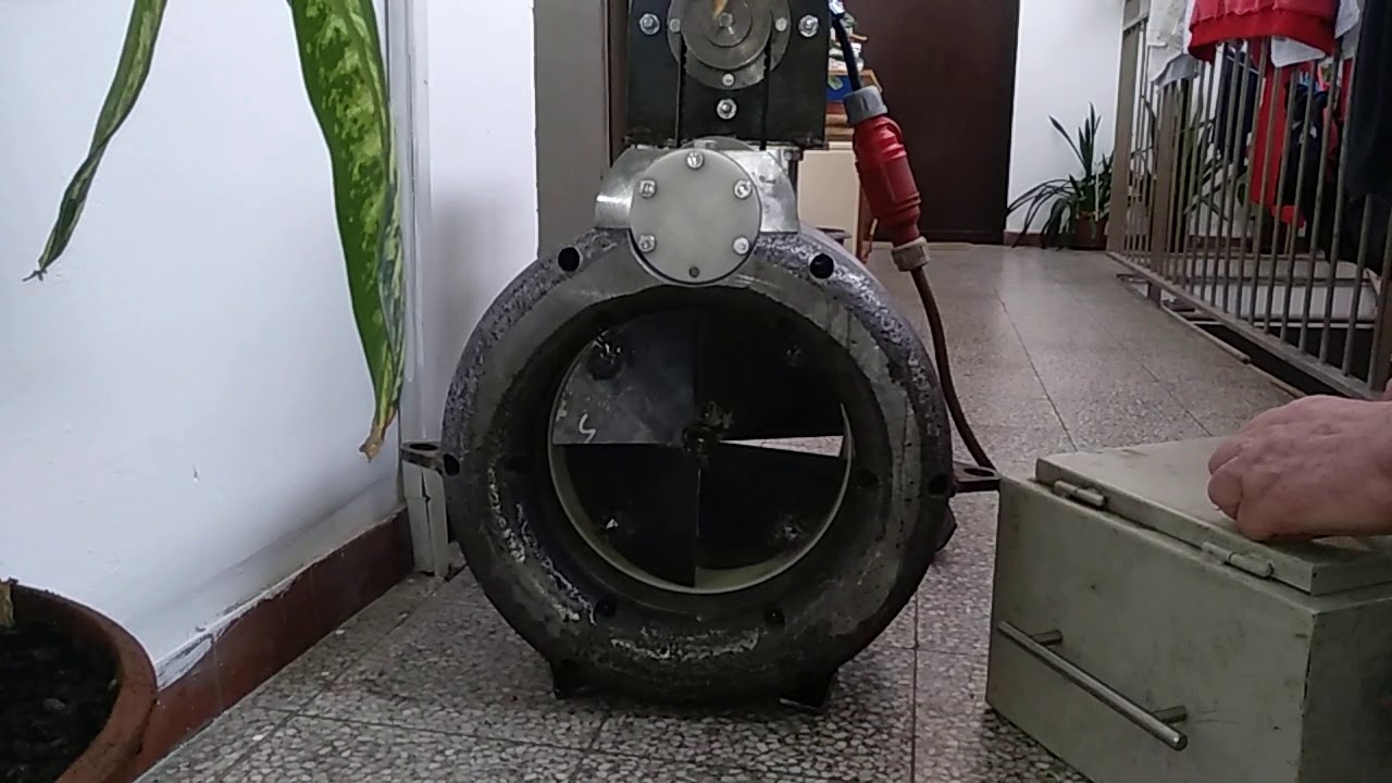 Electro-mechanical rim thruster - YouTube