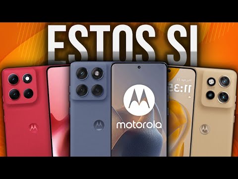 Los MEJORES CELULARES MOTOROLA para COMPRAR en 2026