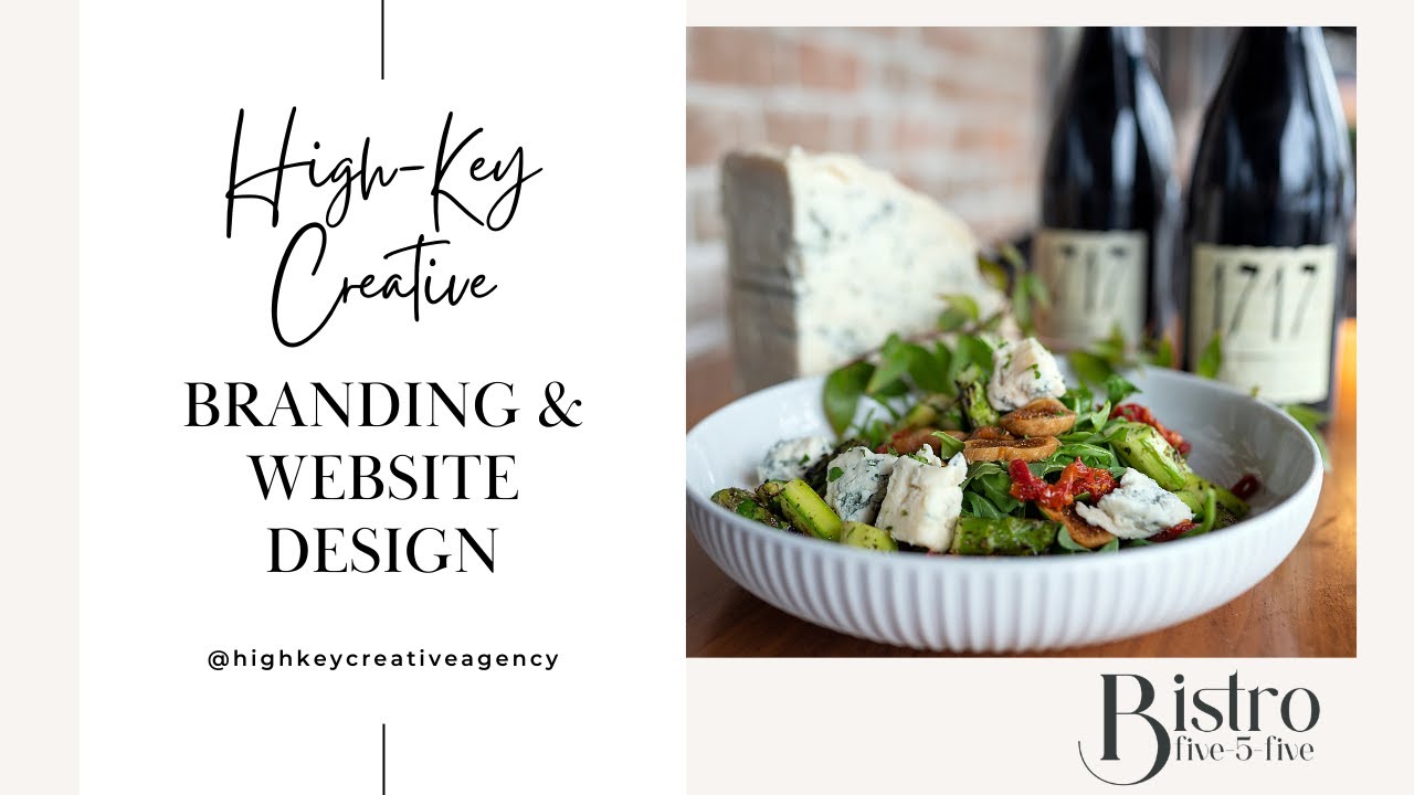 Restaurant Website Design: Bistro 555 - YouTube