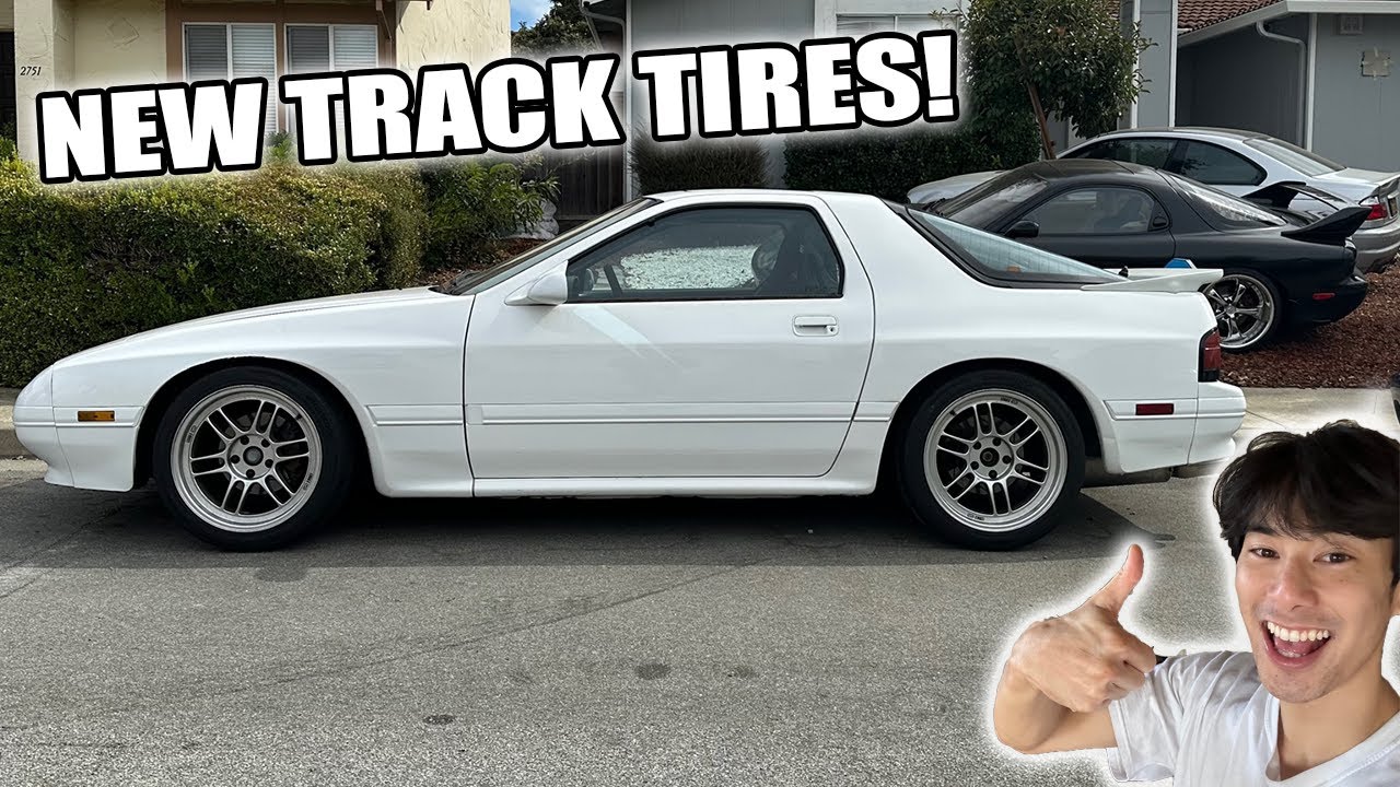 New Grippy Tires For My RX7 FC! | Integra Rebuild Begins!! - YouTube