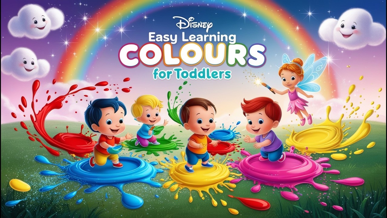 🎨 Easy Learning Colours for Toddlers – Fun & Magic with Rainbow Colors ...