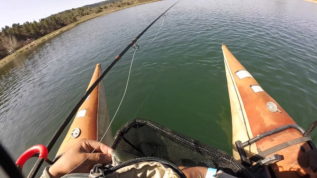 Capote Lake Fly Fishing - YouTube