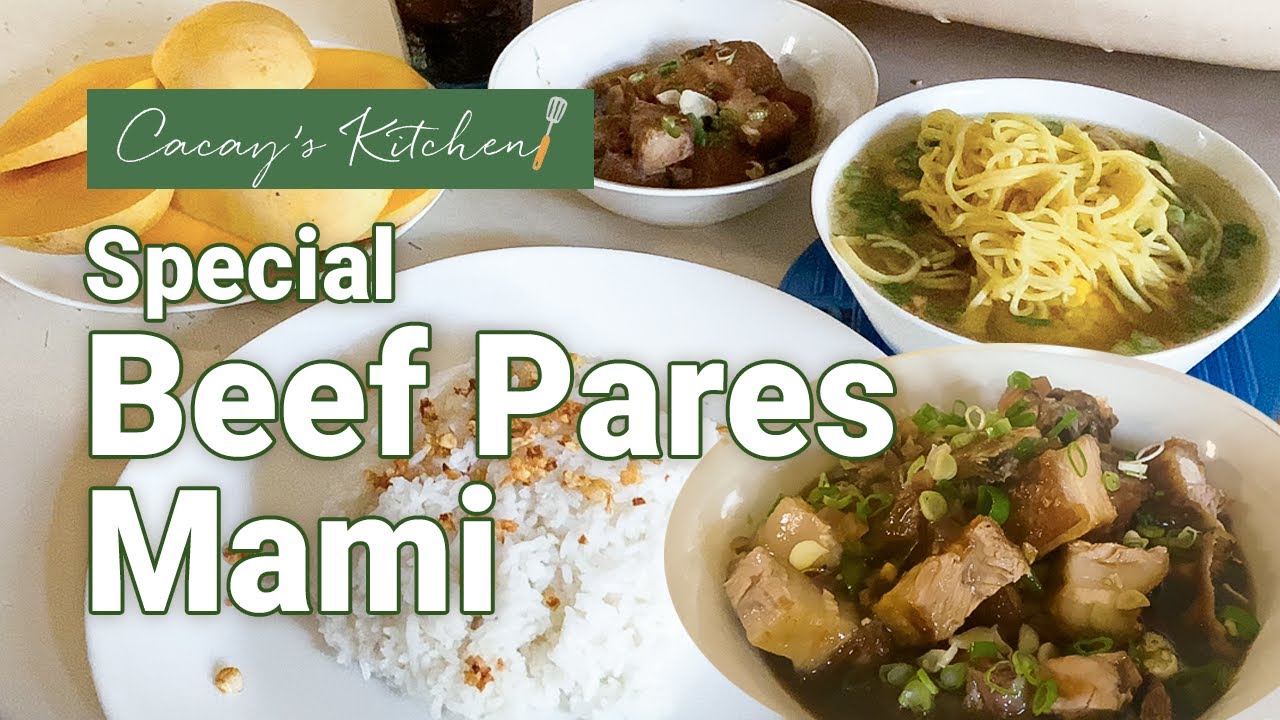 REAL Beef Pares with MAMI Recipe - Home cooked Filipino Recipe - YouTube
