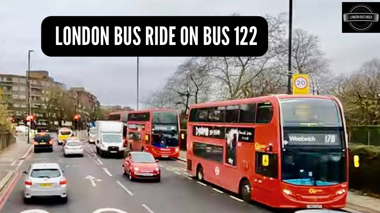 🚌 London Bus Ride on Bus 122: Plumstead to Crystal Palace | Scenic ...