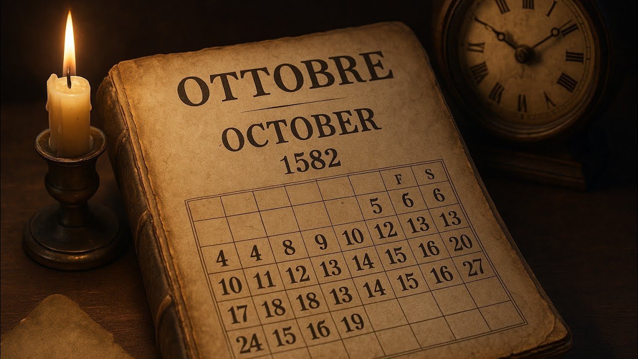 Mystery Of 1582 Calendar 📅 😱 !! The Missing Days Of October 1582 ...