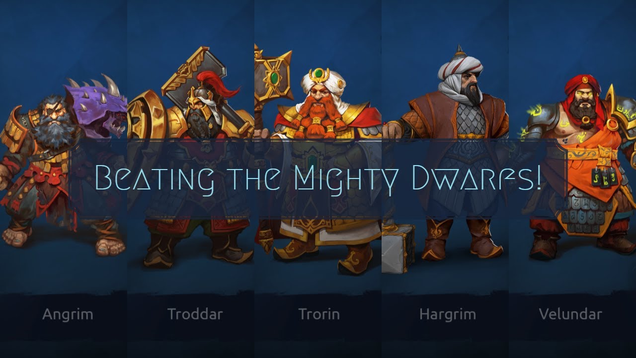 Age of Magic - Beating Dwarfs (Trorin, Angrim, Hargrim Velundar ...