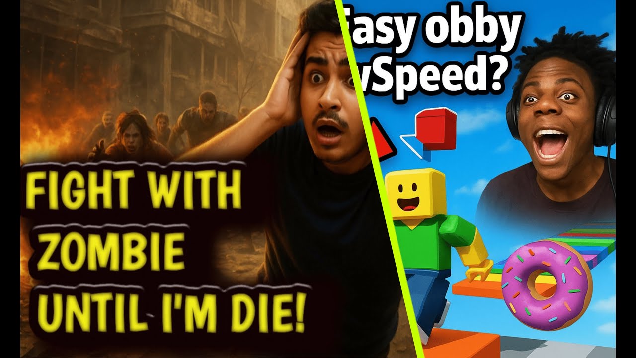 Try to complete ROBLOX Easy Obby like ishowspeed #ishowspeed #roblox # ...